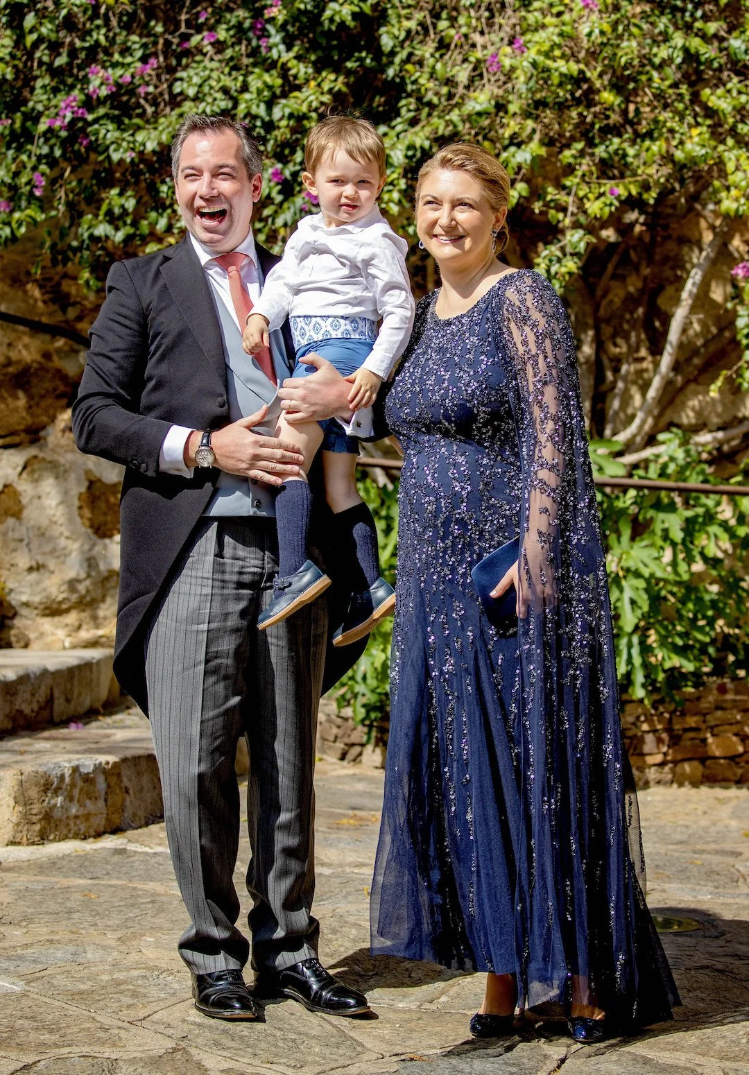 The Hereditary Grand Duke and Hereditary Grand Duchess of Luxembourg Attend Wedding of Princess ...