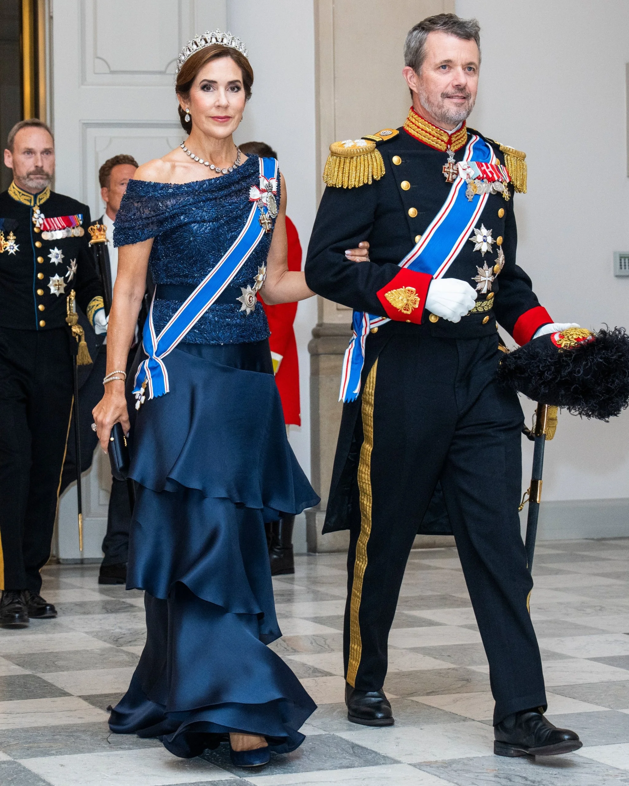 The King and Queen of Denmark Host State Banquet in Honour of the ...