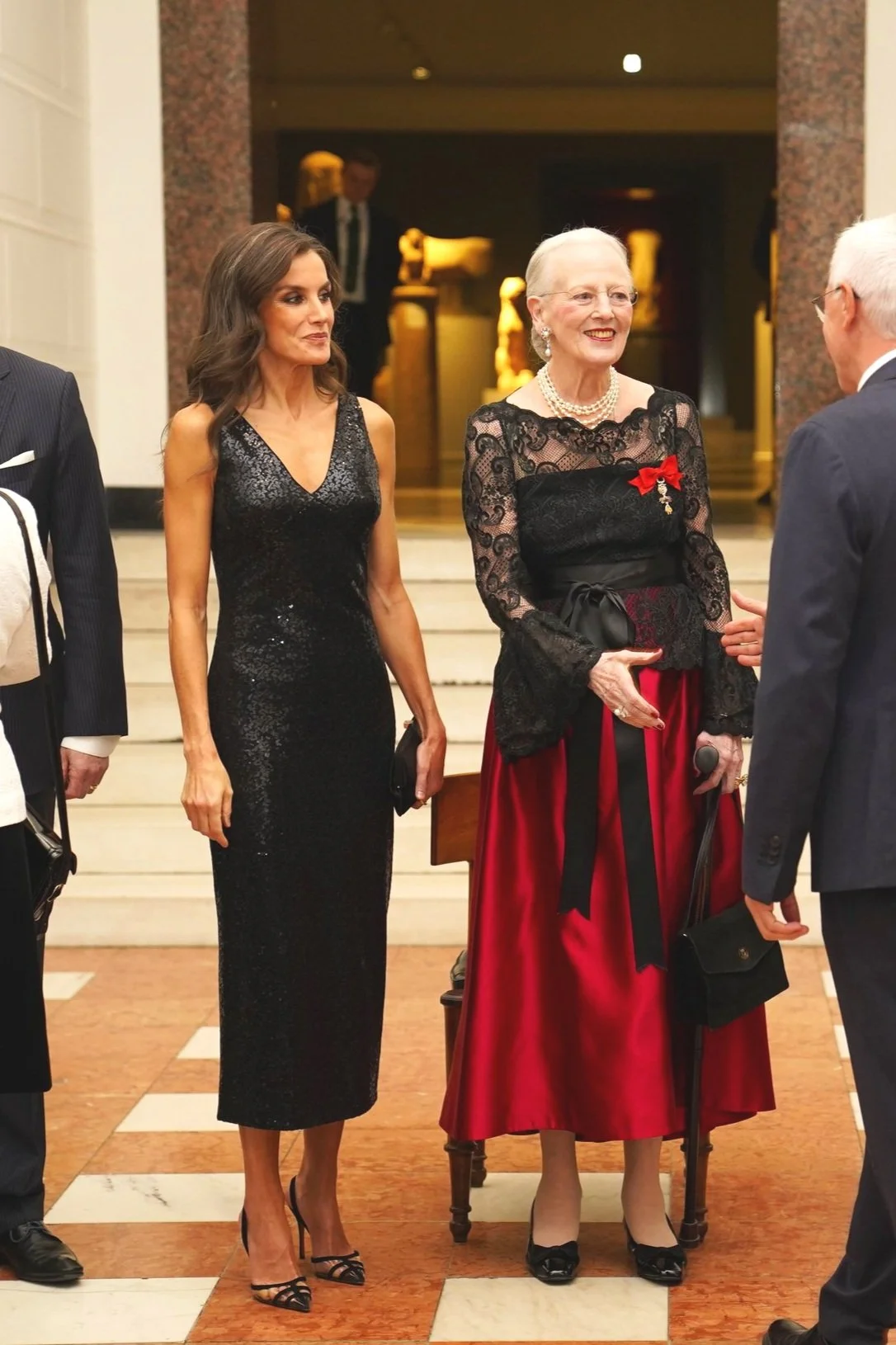 Queen Margrethe II Attends Reception Hosted by the King and Queen of ...
