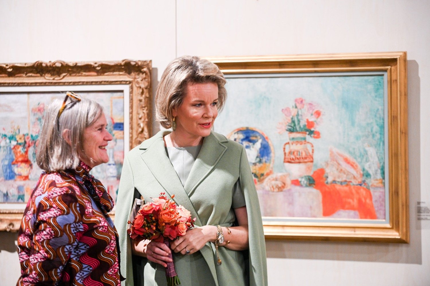 The King and Queen of the Belgians Visit the Mu.ZEE Museum in Oostende ...
