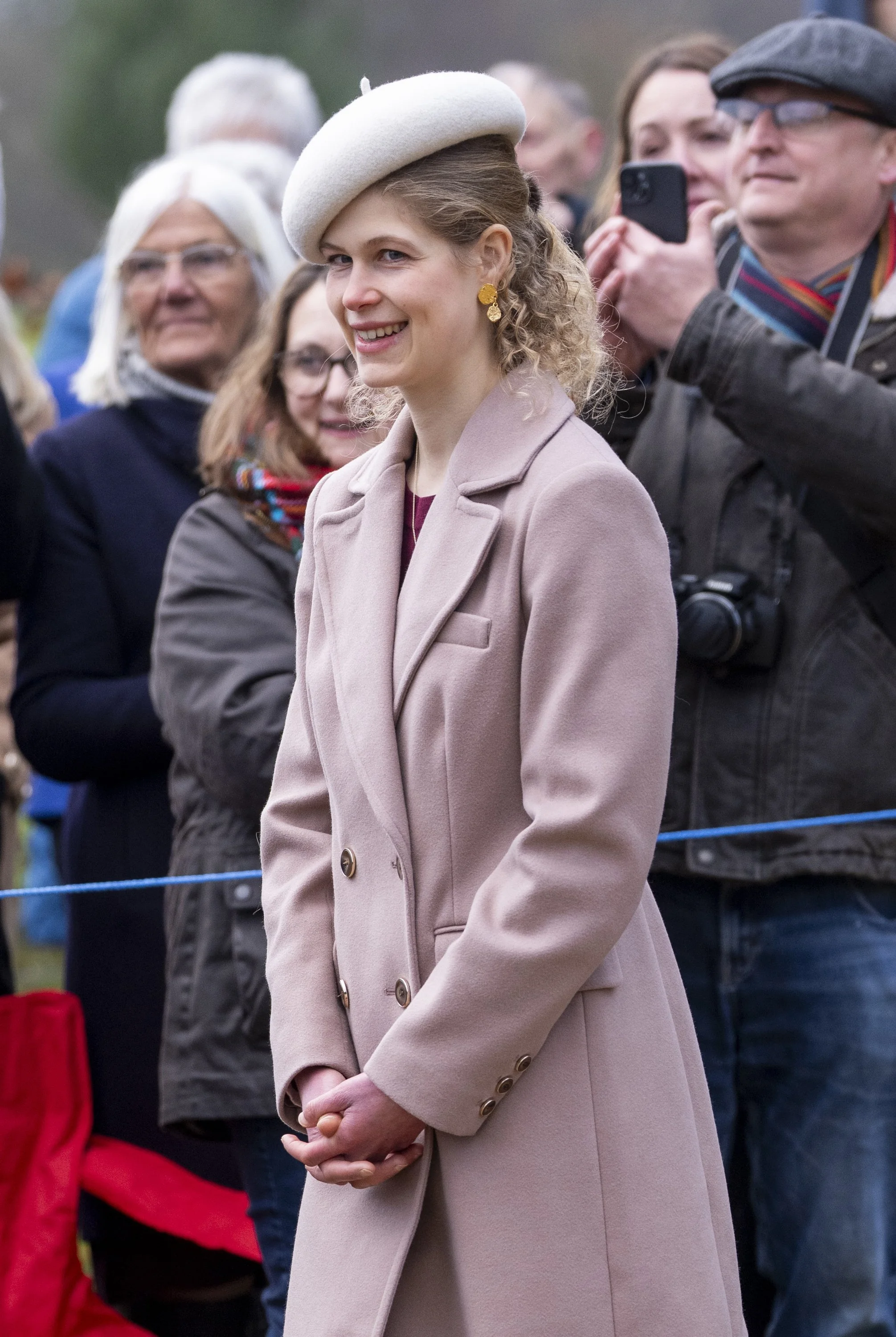 The Duchess of Edinburgh and Lady Louise Attend Christmas Day Service ...