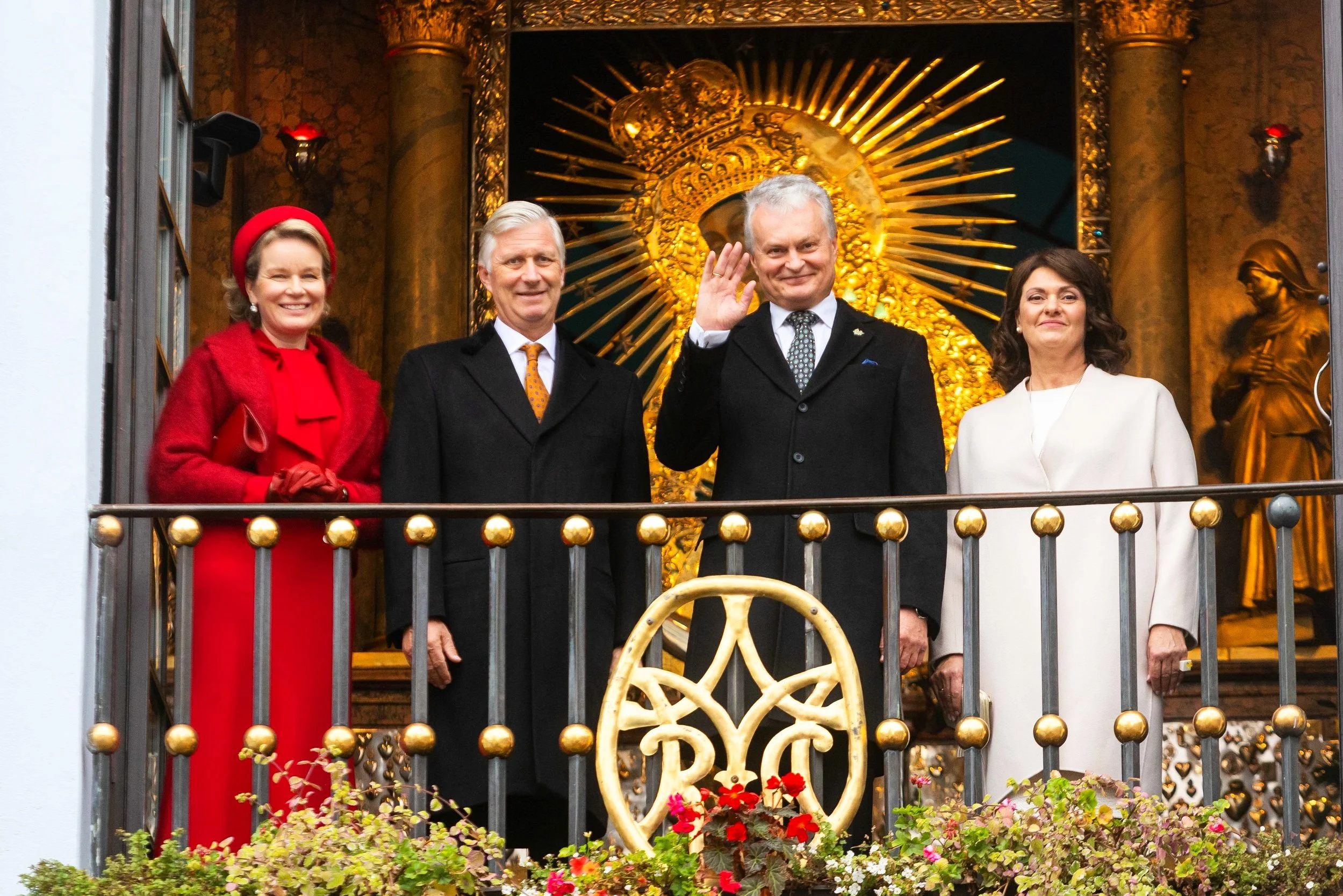 The King and Queen of the Belgians' State Visit to Lithuania, Day 2 ...