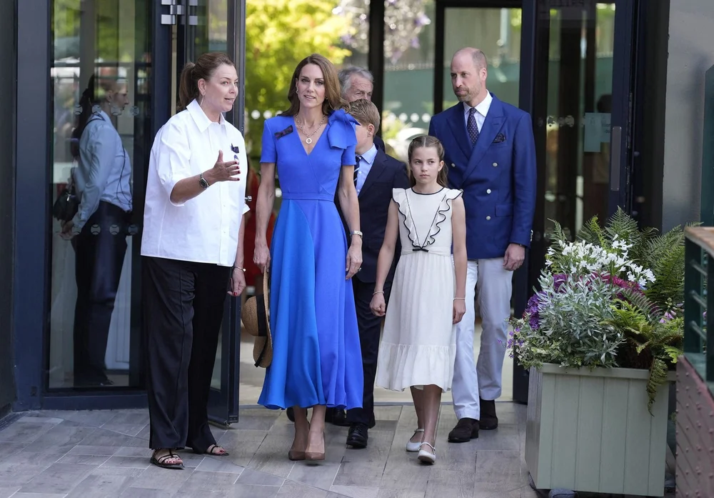 The Prince and Princess of Wales Attend Wimbledon 2025 Gentlemen's ...