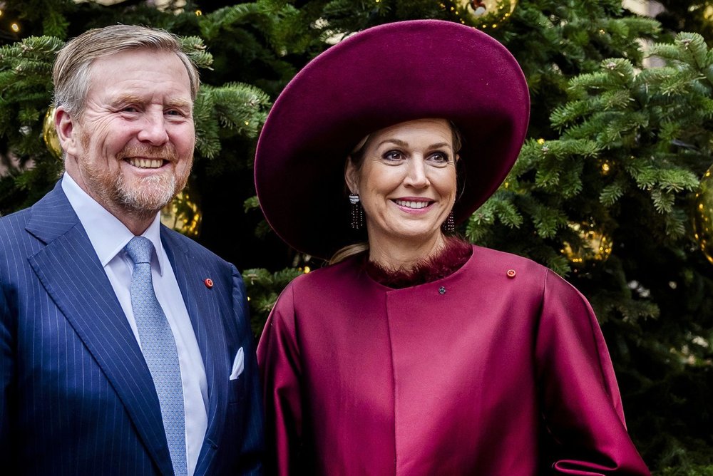 The King and Queen of The Netherlands Attend Luncheon Hosted by the ...