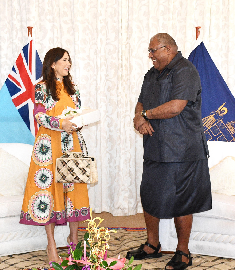 Crown Princess Mary Attends Tradition Welcome Ceremony in Suva — Royal ...