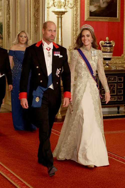 The Prince and Princess of Wales Attend State Banquet in Honour of the ...