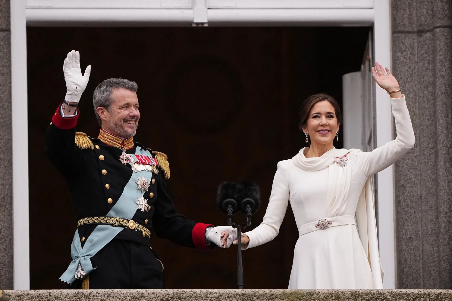 The King and Queen of Denmark Proclaimed — Royal Portraits Gallery