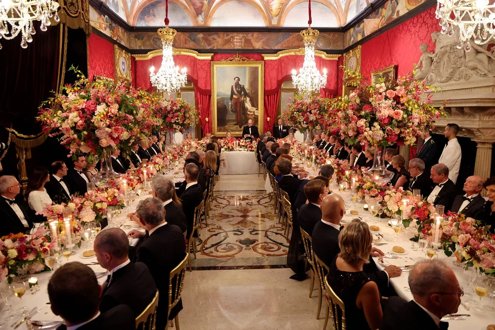 The Prince and Princess of Monaco Host State Banquet in Honour of the ...
