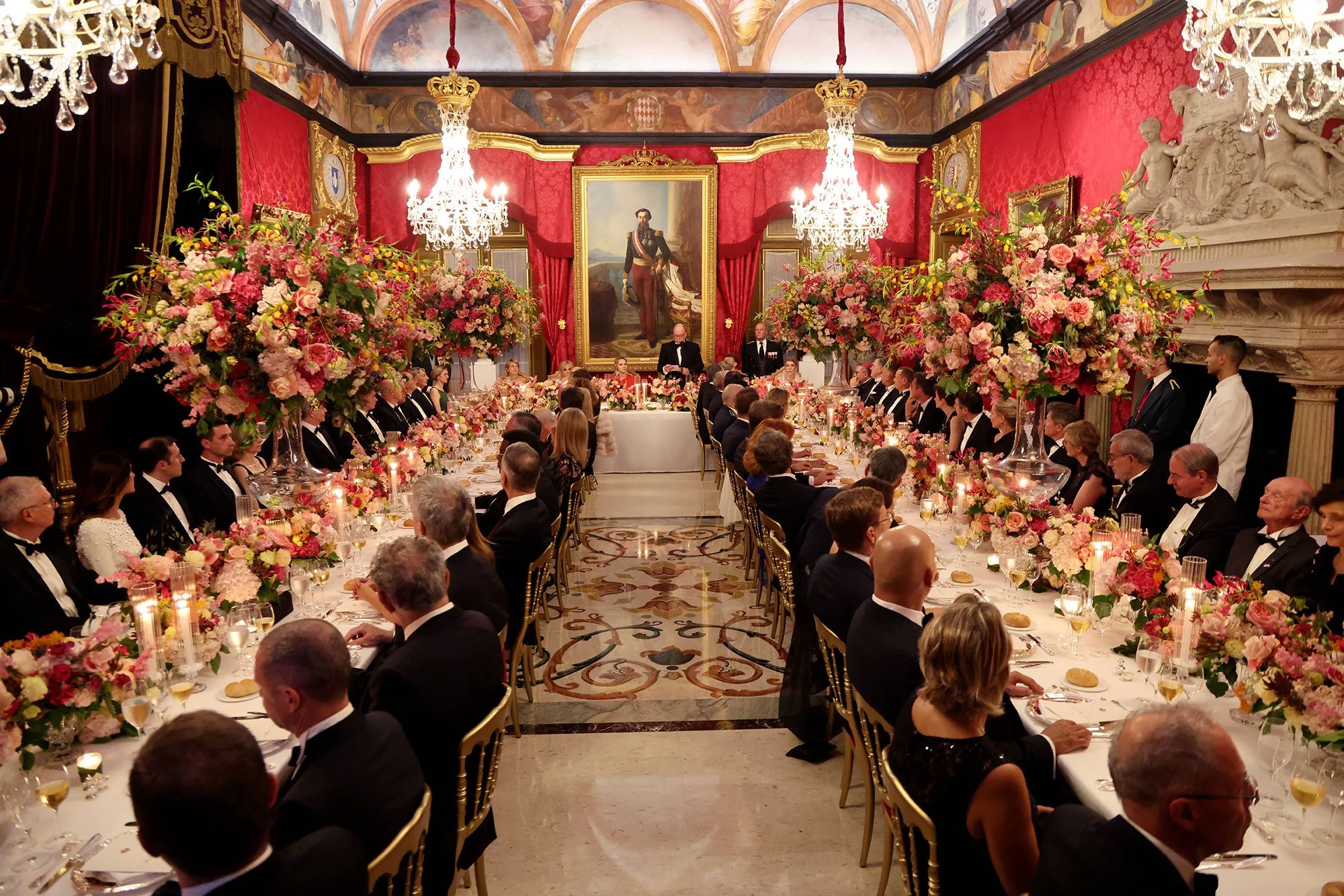 The Prince and Princess of Monaco Host State Banquet in Honour of the ...