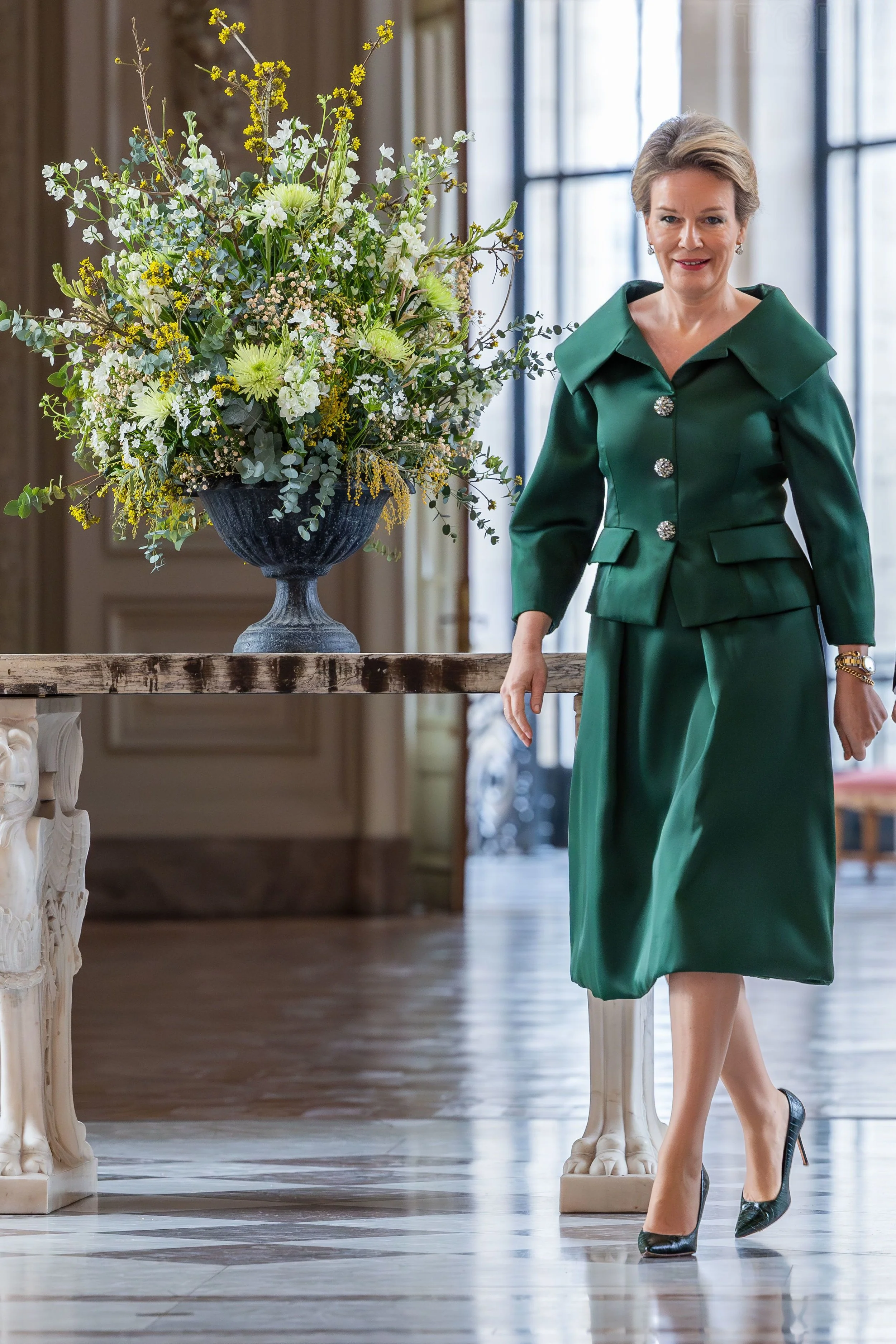 The King and Queen of the Belgians Host the 2024 New Year Reception for ...