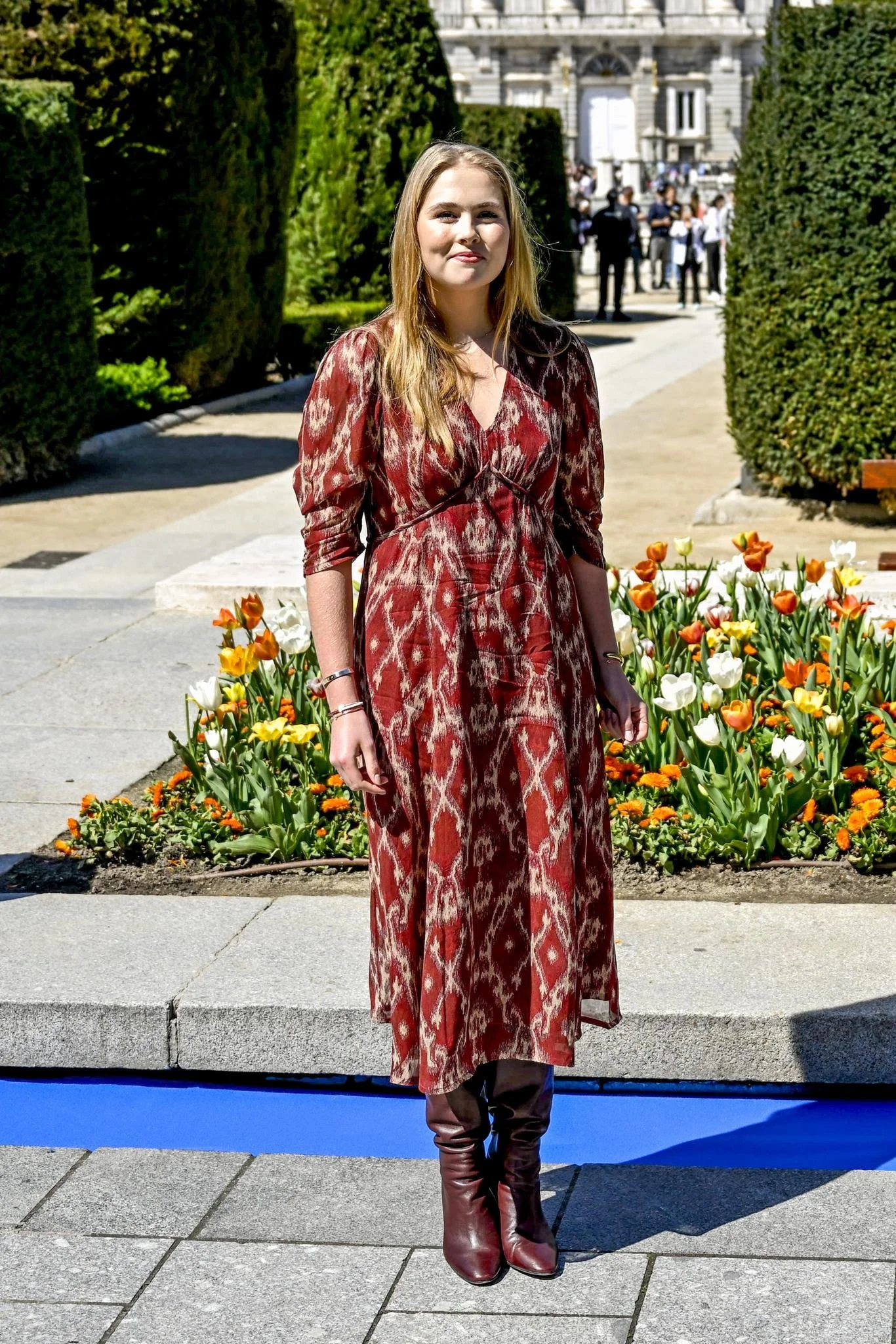 The Princess of Orange Unveils Plaque in Madrid — Royal Portraits Gallery