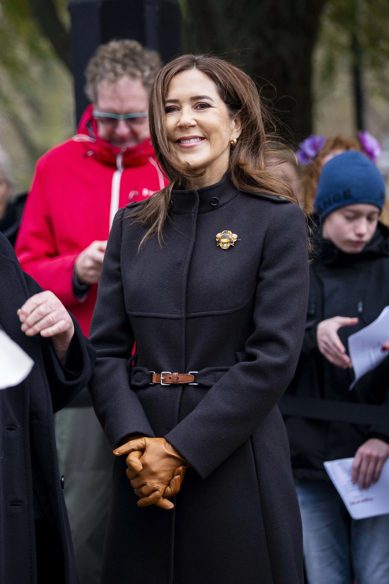 Queen Mary Unveils Sculpture Dedicated to Countess Danner — Royal ...