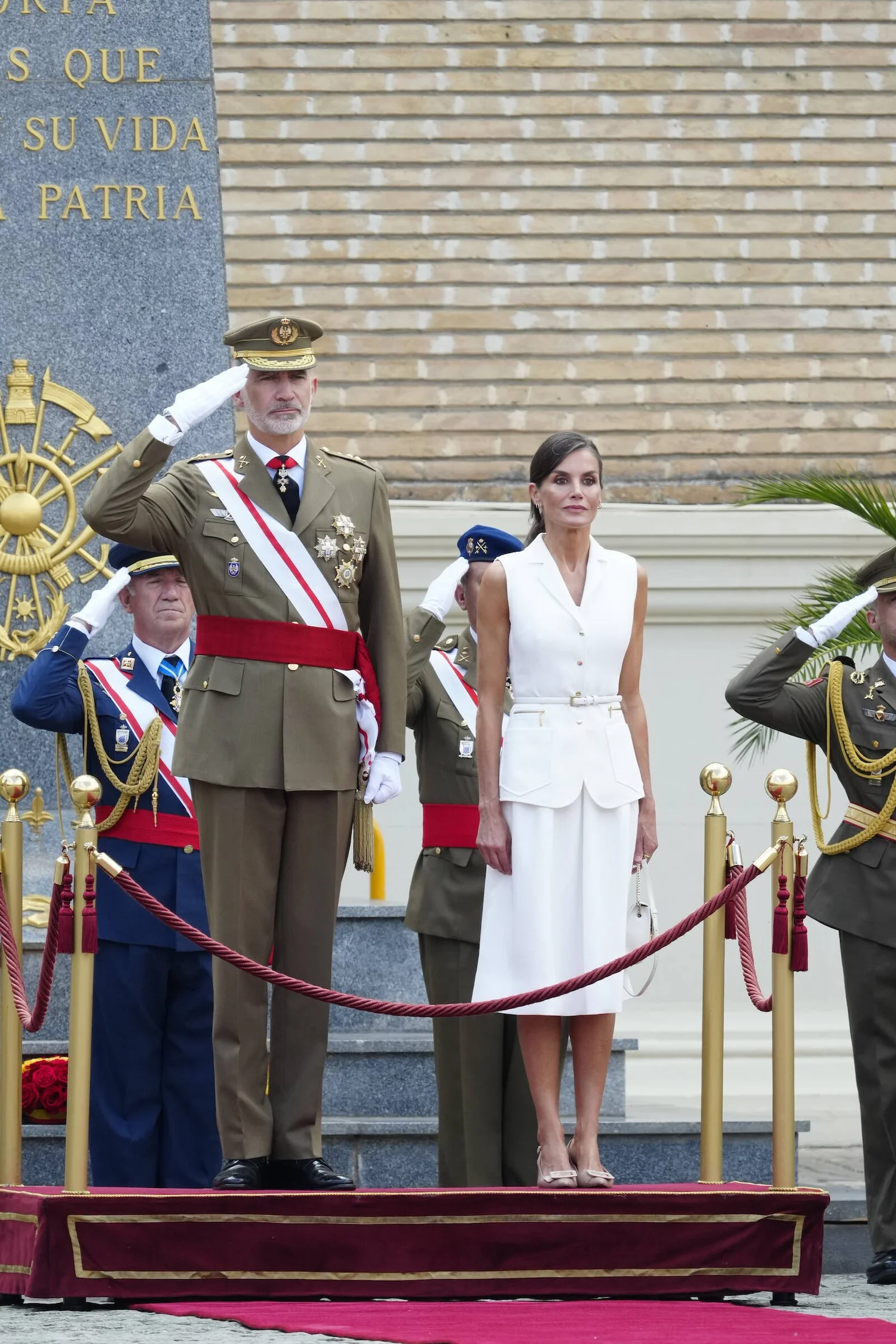 The King and Queen of Spain Attend Ceremony of Delivery of Royal ...