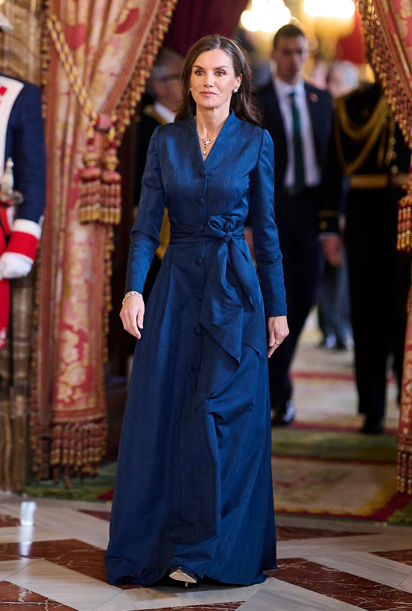 The King and Queen of Spain Host the 2024 New Year's Reception for ...