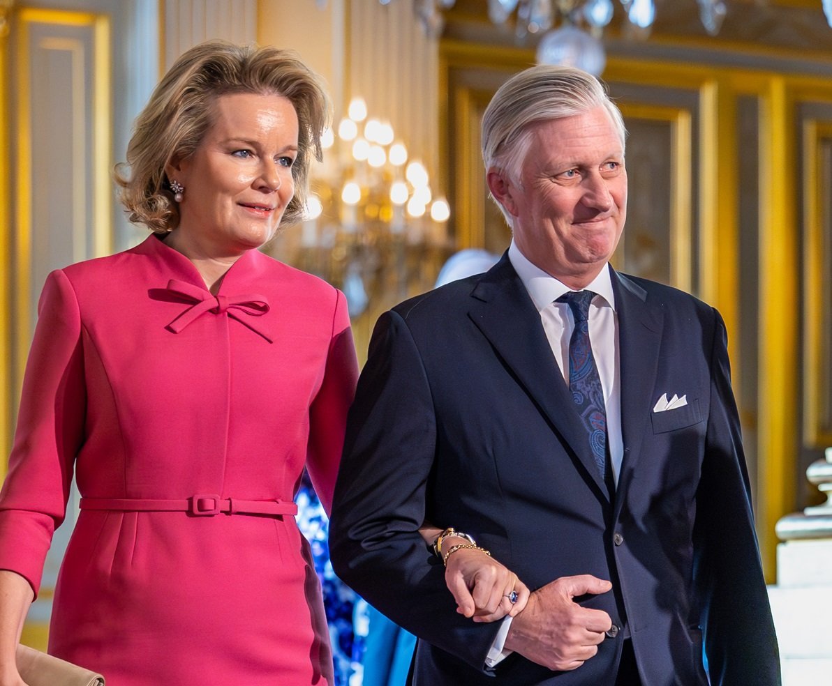 The King and Queen of the Belgians Host the 2025 New Year's Reception ...