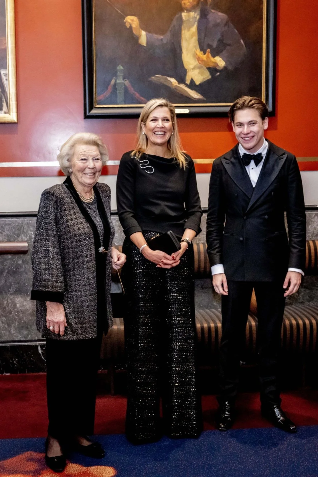 Queen Maxima and Princess Beatrix Attend Concert — Royal Portraits Gallery