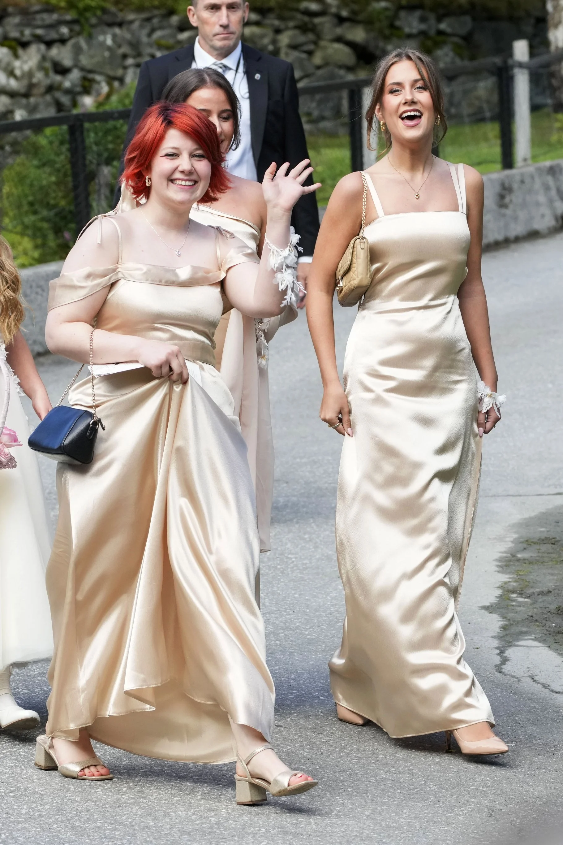 Maud Angelica, Emma Tallulah and Leah Isadora Attend Wedding of ...