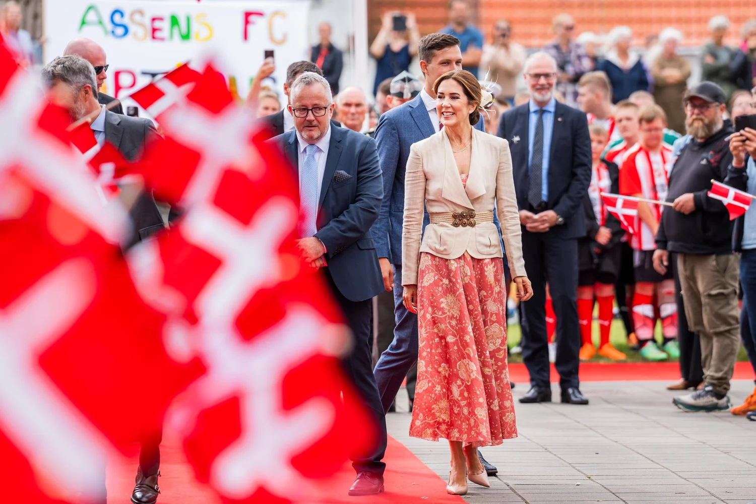 The King and Queen of Denmark Tour Assens — Royal Portraits Gallery