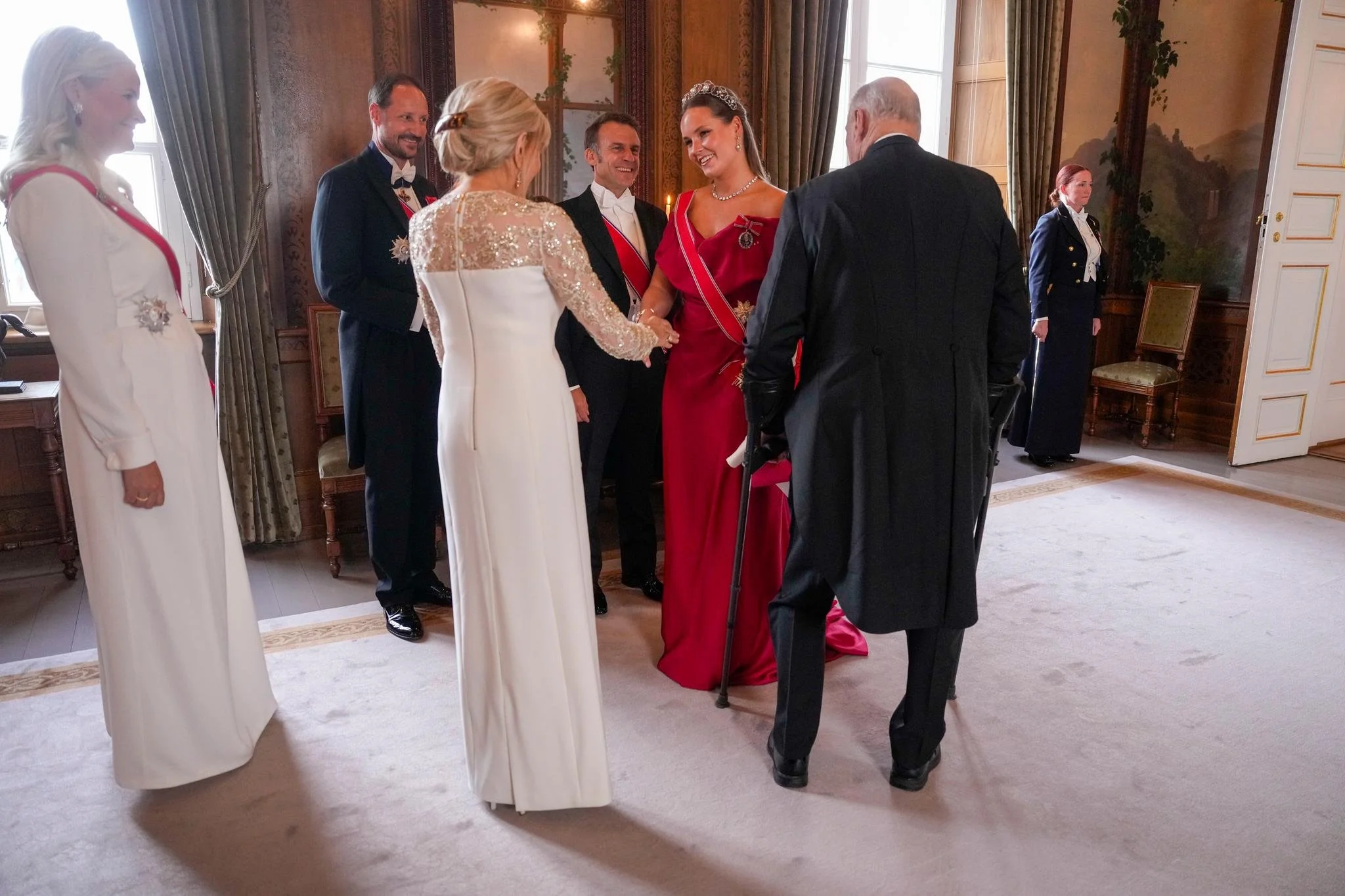 Princess Ingrid Alexandra Attends State Banquet Held for the President ...