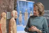 Queen Mathilde Visits Exhibition in Anderlecht — Royal Portraits Gallery