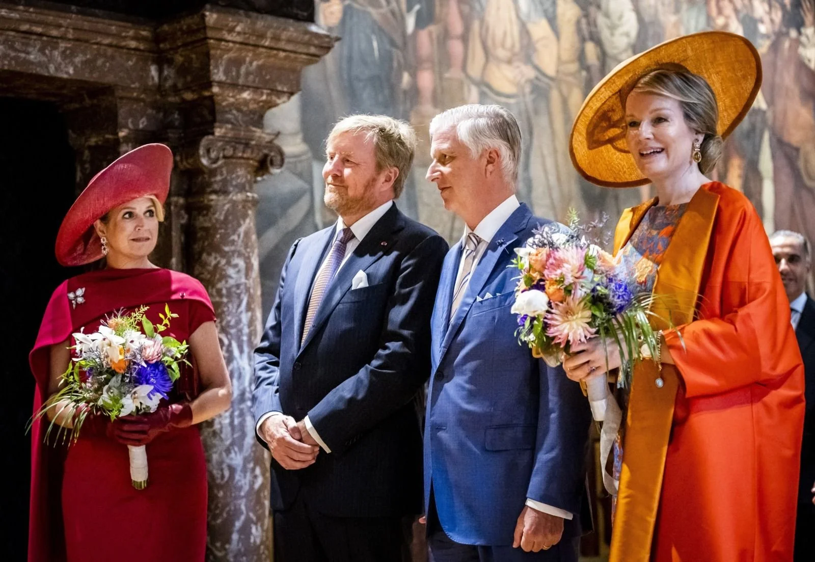 The King and Queen of the Belgians Visit Antwerp — Royal Portraits Gallery