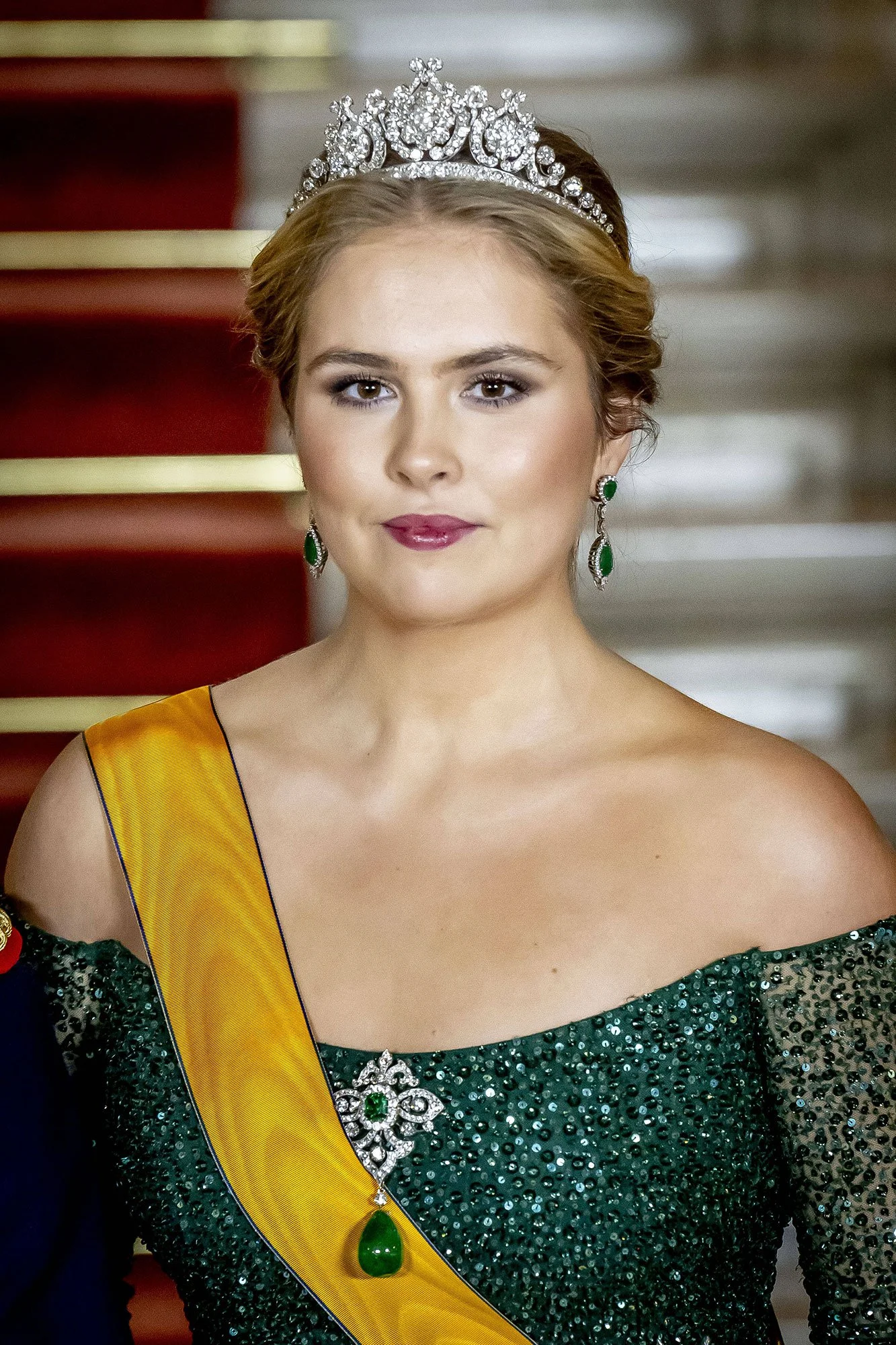 The Duchess of Brabant and the Princess of Orange Attend Gala Dinner in ...