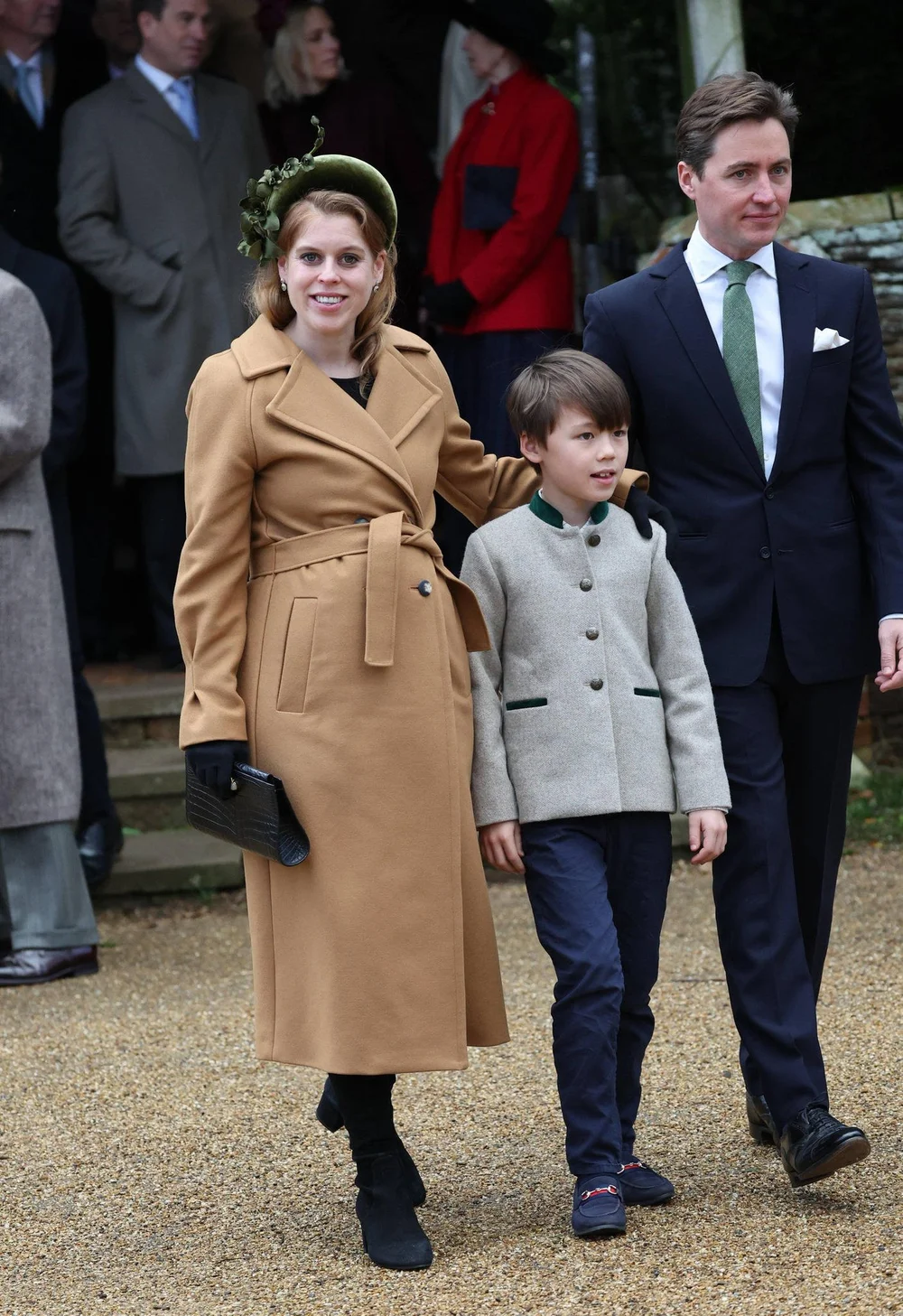 Princess Beatrice Attends Christmas Day Service 2024 — Royal Portraits ...