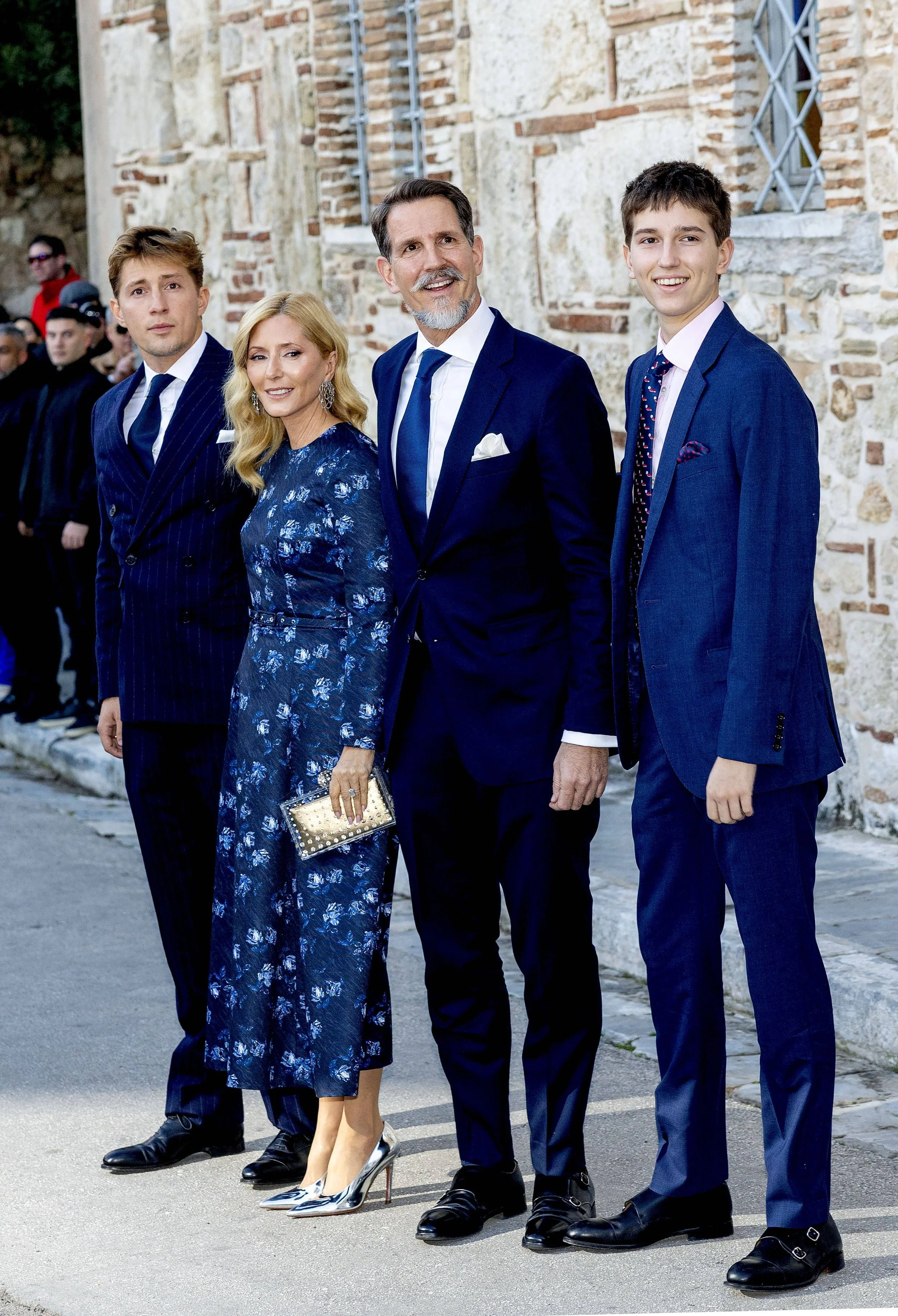 Crown Princess Marie-Chantal Attends Wedding of Prince Nikolaos — Royal ...