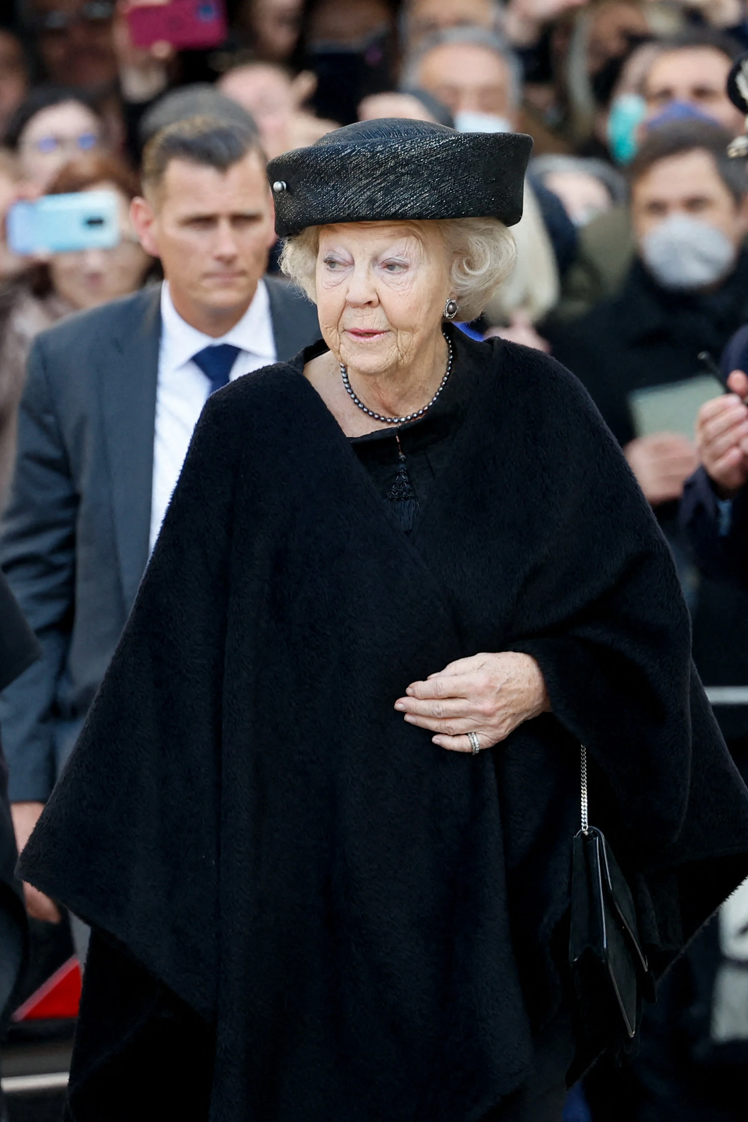 Princess Beatrix Attends Funeral of King Constantine II — Royal ...