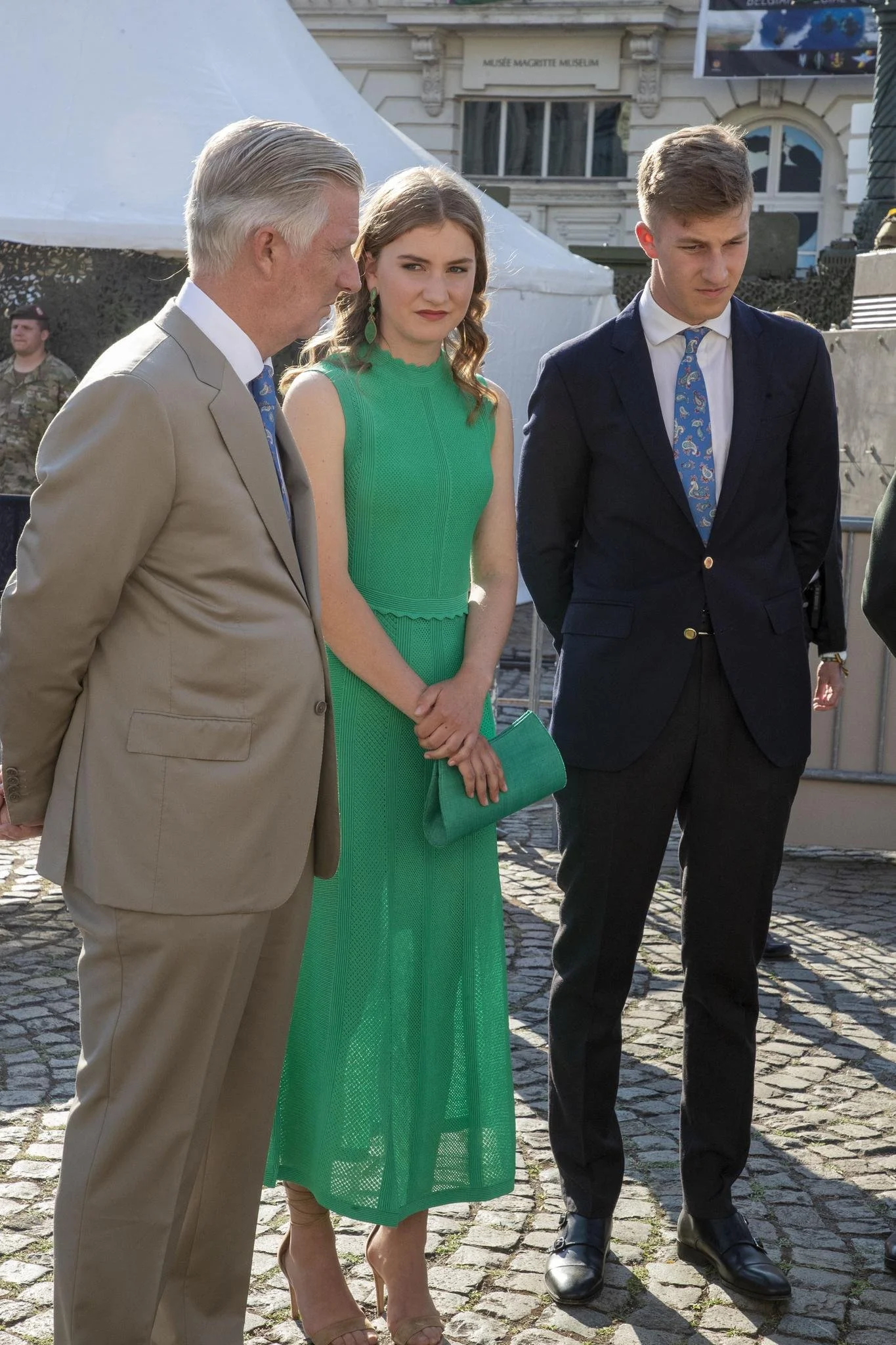 Princess Elisabeth Attends National Day 2023 Park Festival — Royal ...