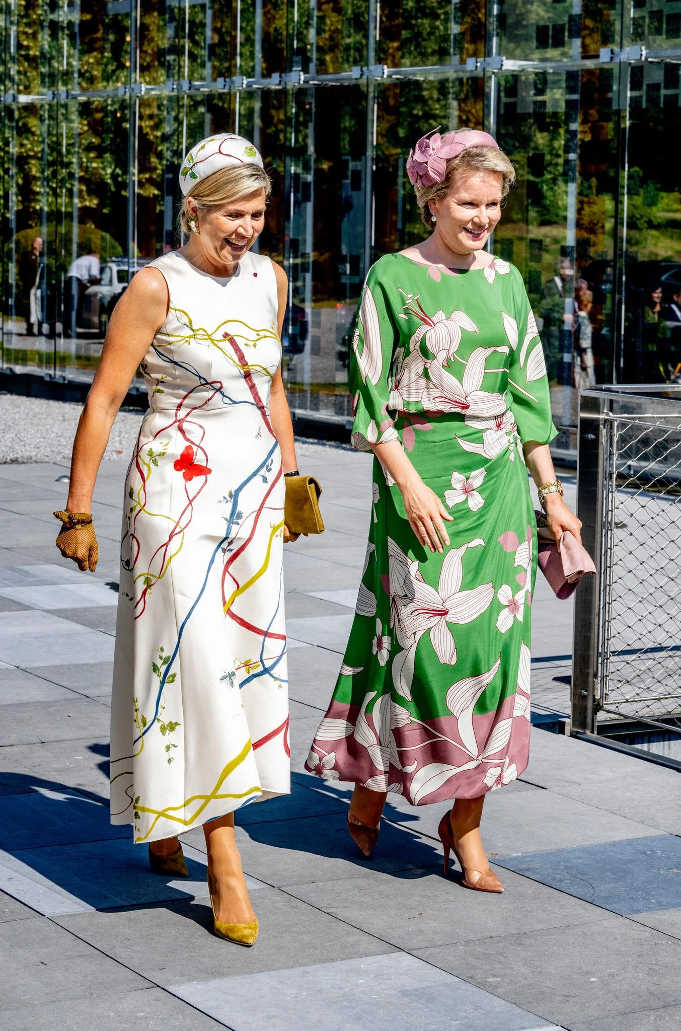 Queen Mathilde and Queen Maxima Visit Queen Elisabeth Music Chapel ...