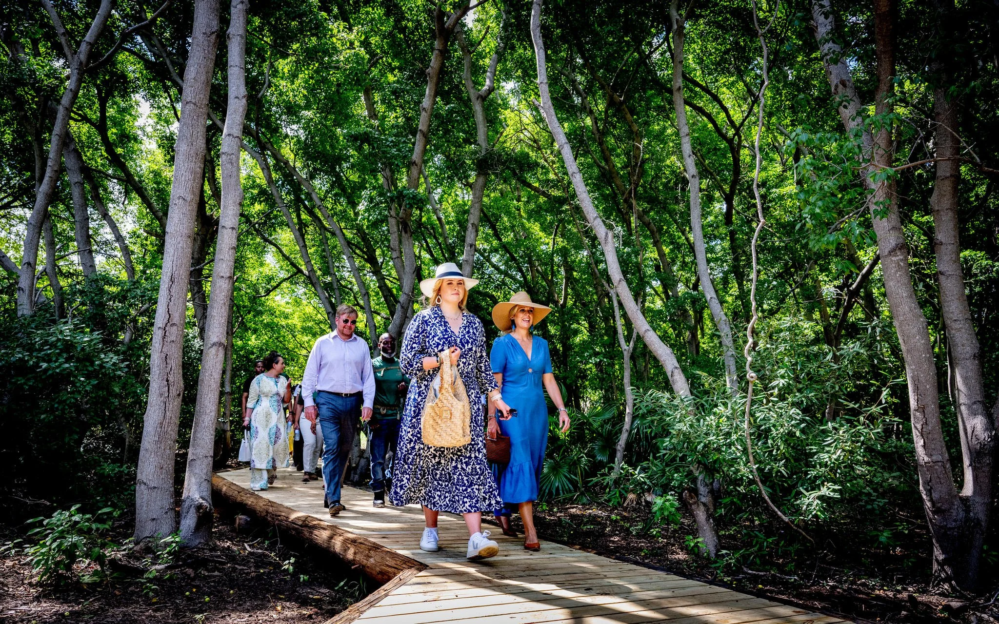 The King and Queen of The Netherlands and The Princess of Orange Visit ...