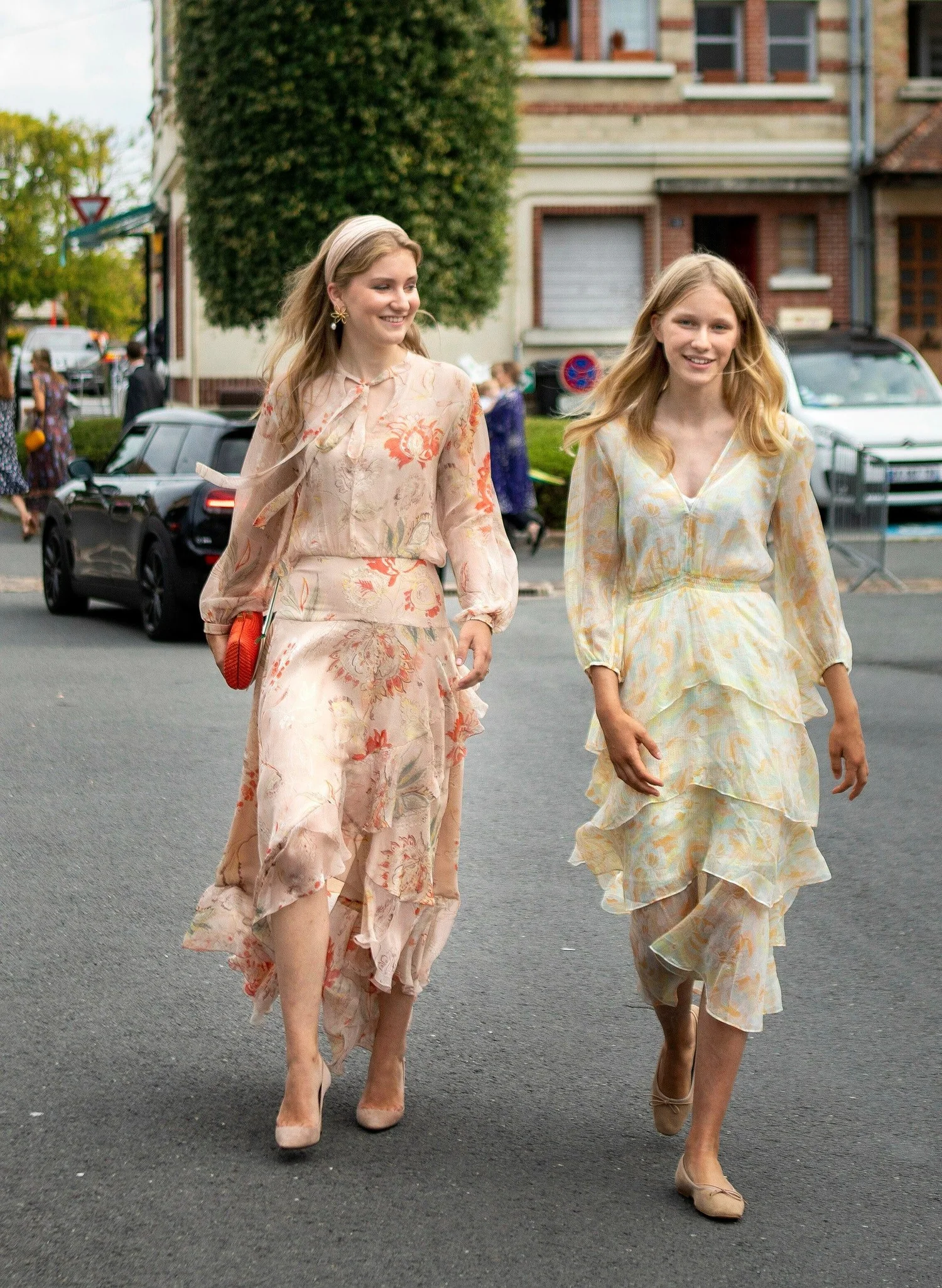 Princess Elisabeth and Princess Eleonore Attend Wedding of the Count d ...