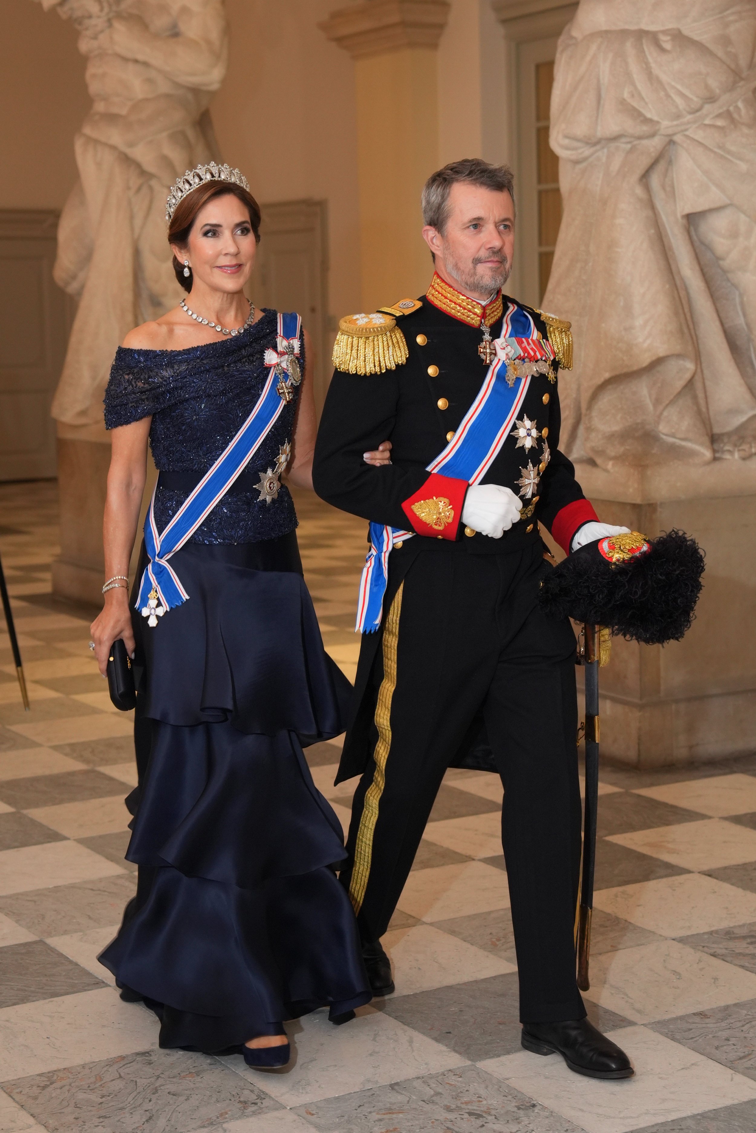 The King and Queen of Denmark Host State Banquet in Honour of the ...