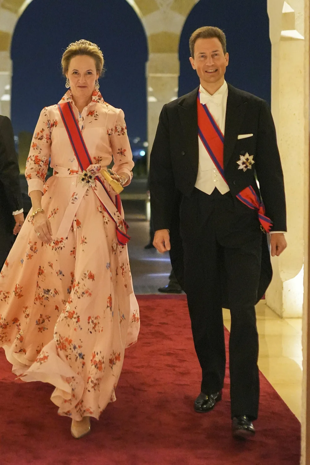 The Hereditary Prince and Hereditary Princess of Liechtenstein Attend Wedding of Crown Prince ...