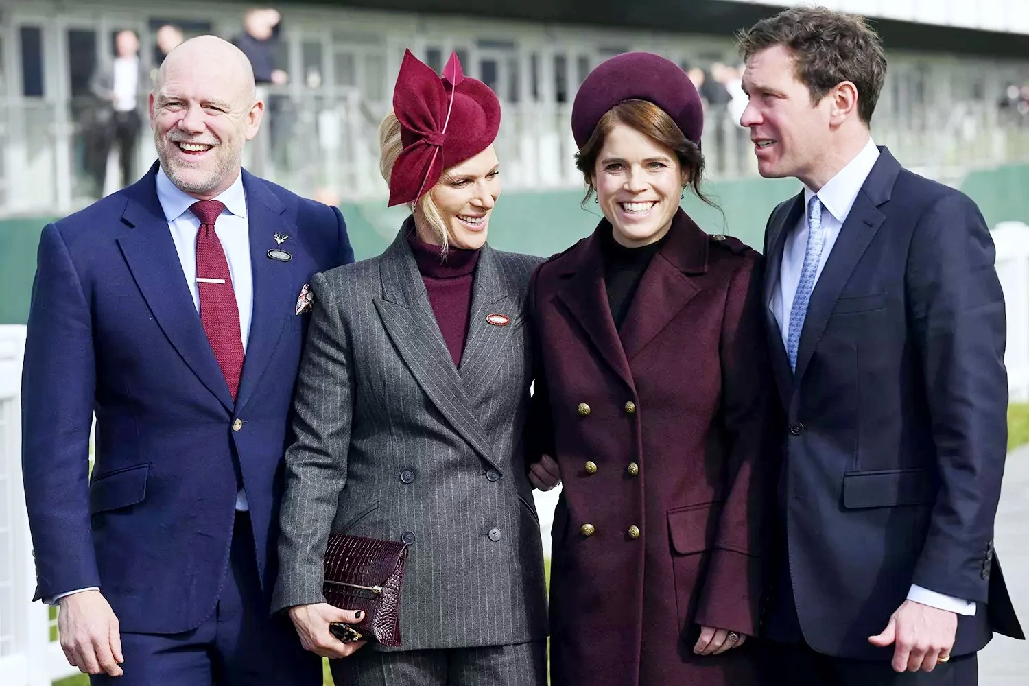 Princess Eugenie of York and Zara Tindall Attend Cheltenham Festival ...
