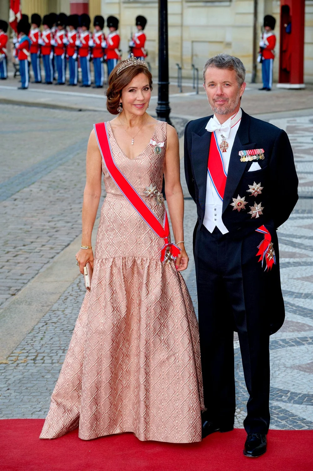 The Crown Prince and Crown Princess of Denmark Attend State Banquet in ...