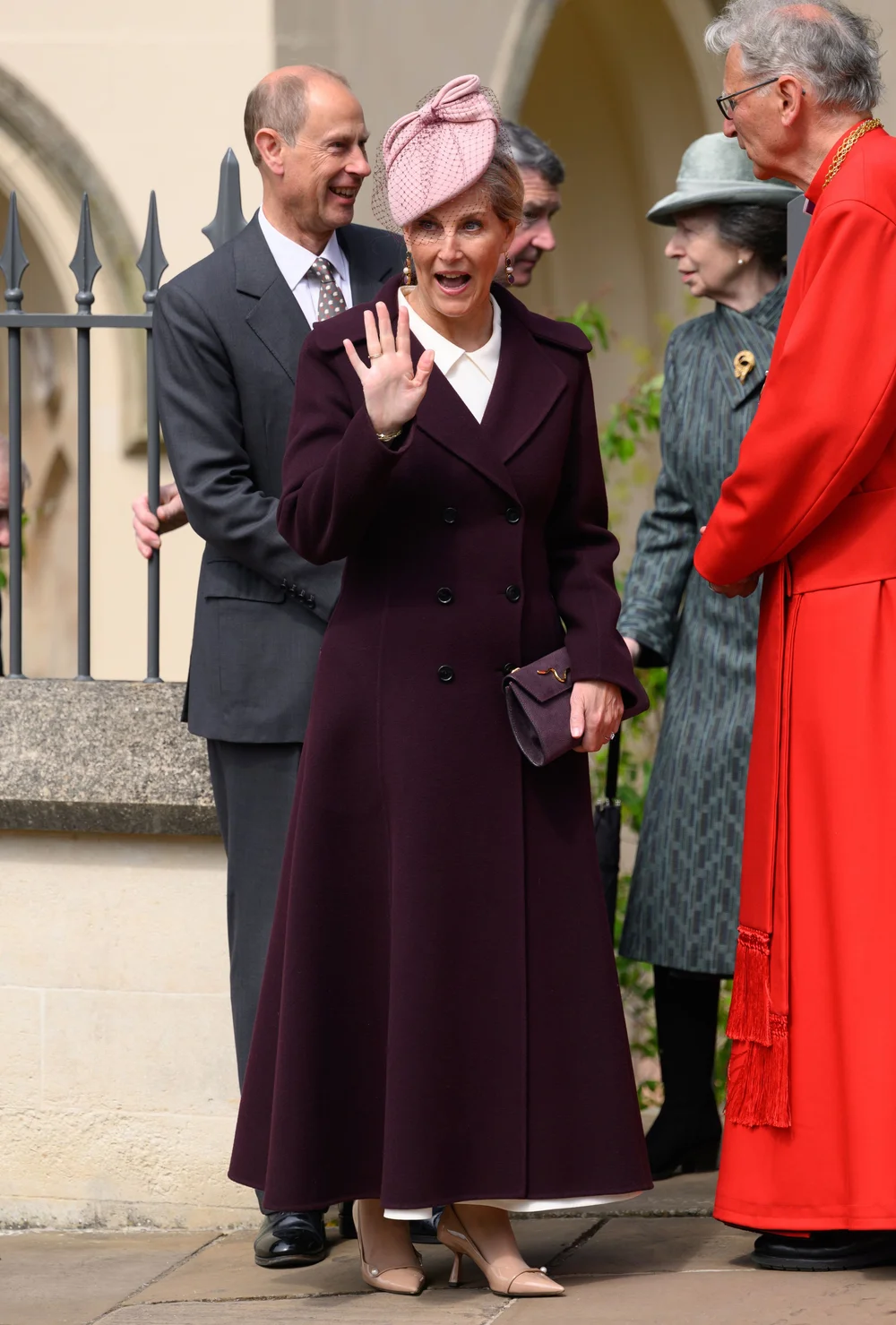 The Duke and Duchess of Edinburgh Attend Easter Sunday Service 2025 ...
