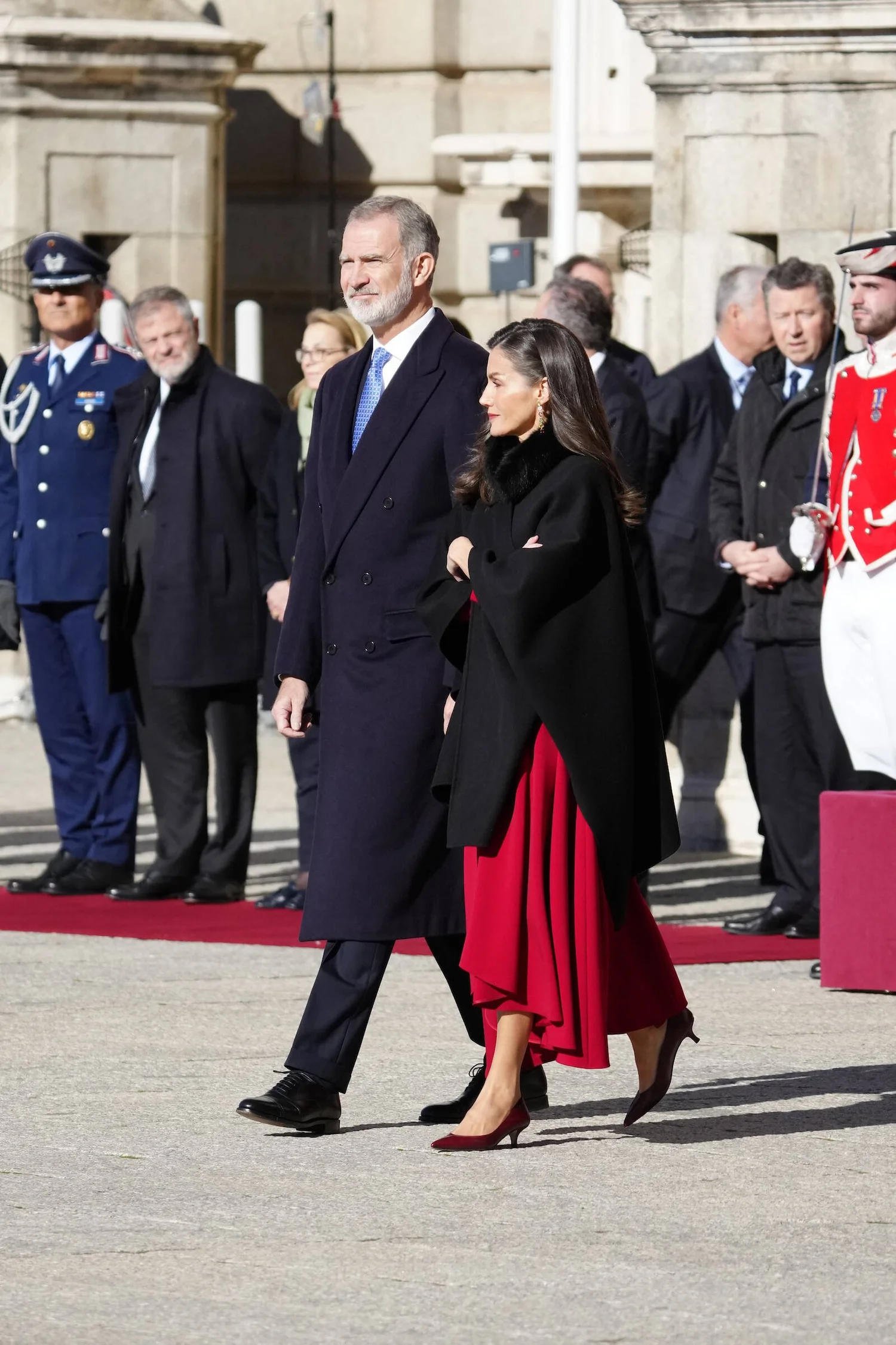 The King and Queen of Spain Welcome the President and First Lady of ...