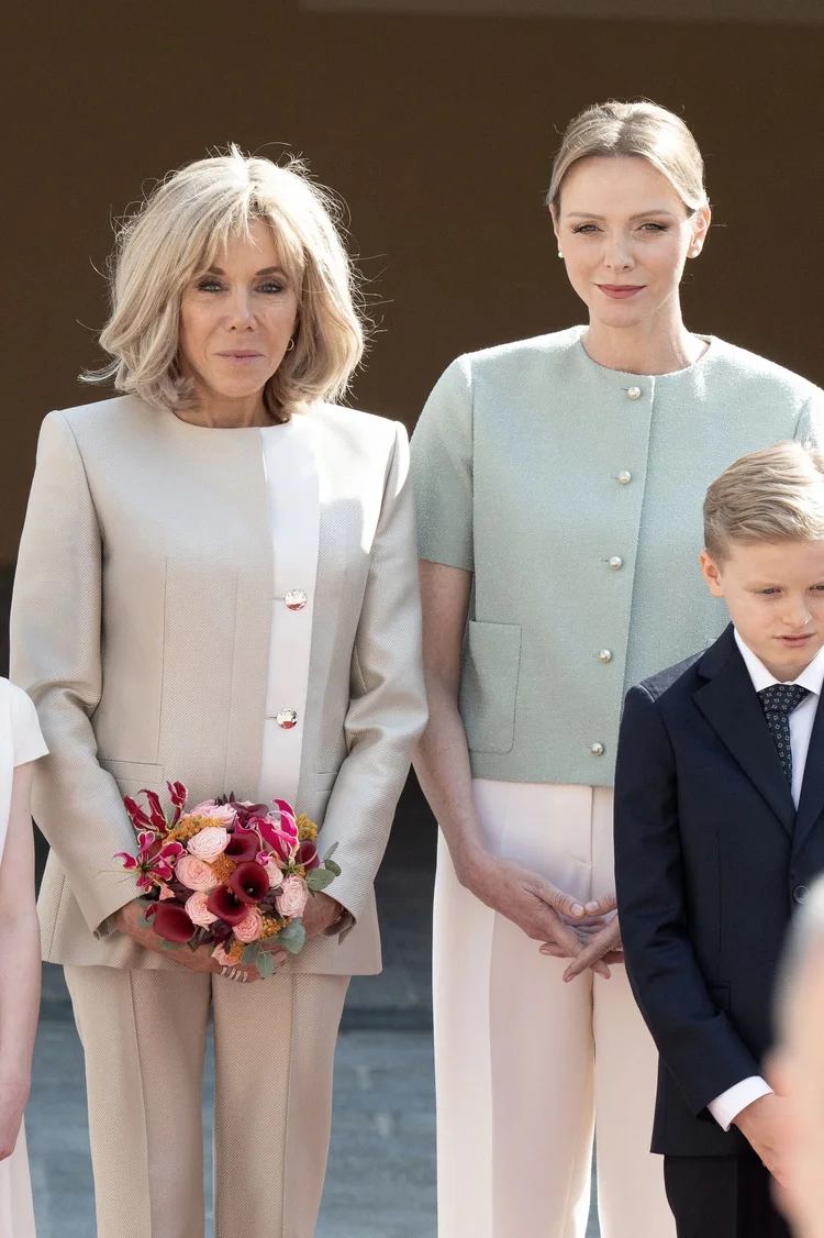 The Prince and Princess of Monaco Welcome the President and First Lady ...