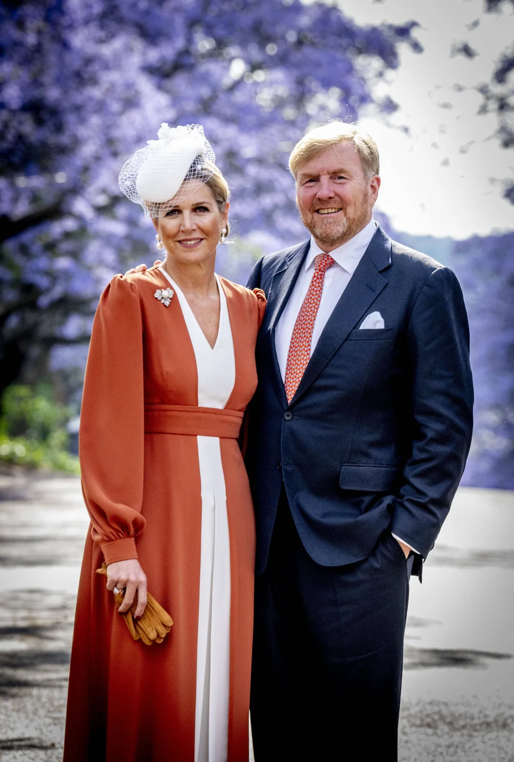 The King and Queen of the Netherlands Visit Jacaranda Trees in Pretoria ...