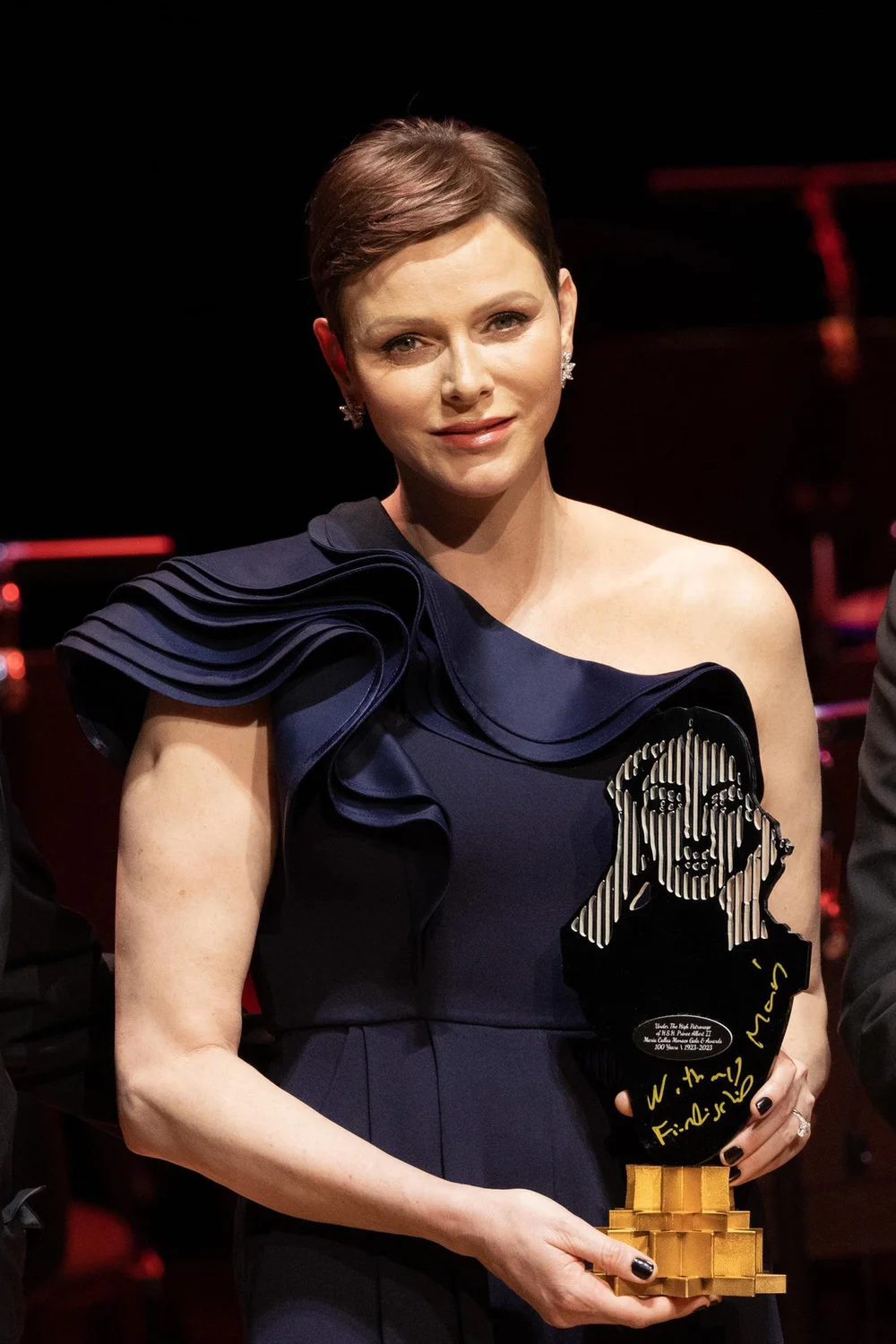 The Prince and Princess of Monaco Attend Maria Callas Award Ceremony ...