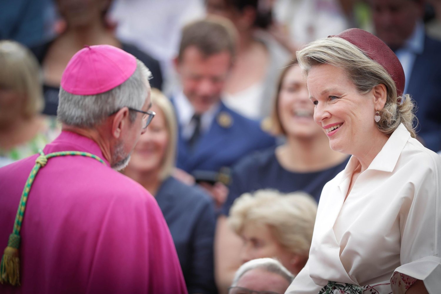 Queen Mathilde Attends the Coronation Procession in Tongeren — Royal ...