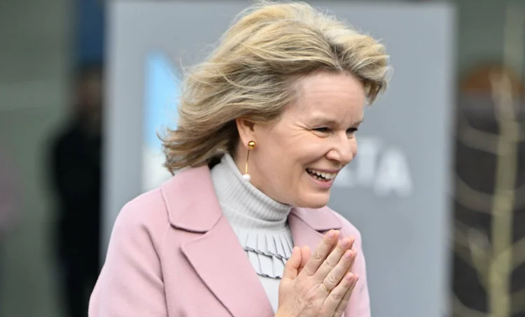 Queen Mathilde Visits the Service for Children and Young People of the ...