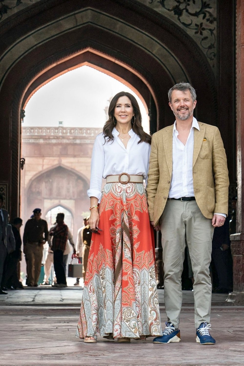 The Crown Prince and Crown Princess of Denmark Visit Taj Mahal — Royal ...