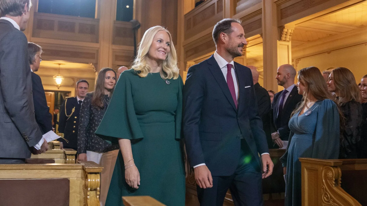 The Crown Prince and Crown Princess of Norway Host Christmas Gathering ...