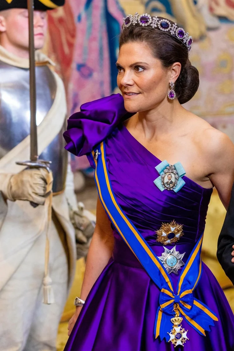 Crown Princess Victoria Attends State Banquet Hosted in Honour of the ...