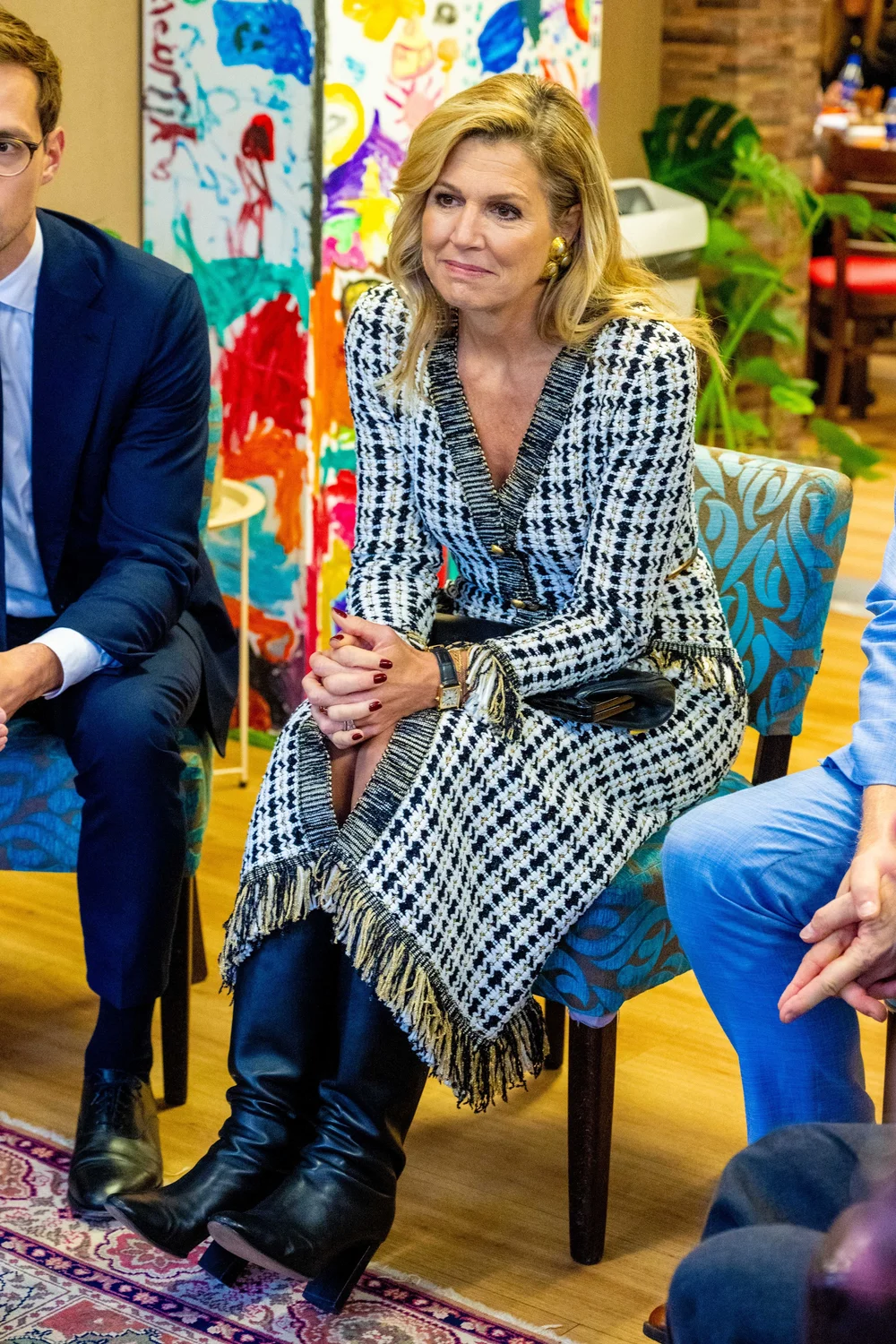 Queen Maxima Visits NPLV Project in Zaandam — Royal Portraits Gallery