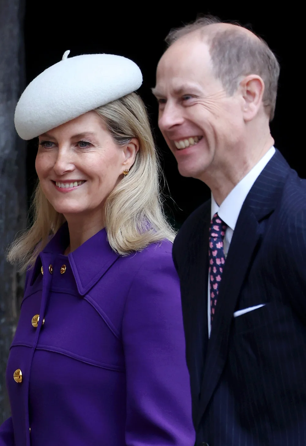 The Duke and Duchess of Edinburgh Attend 2024 Easter Mattins Service at ...