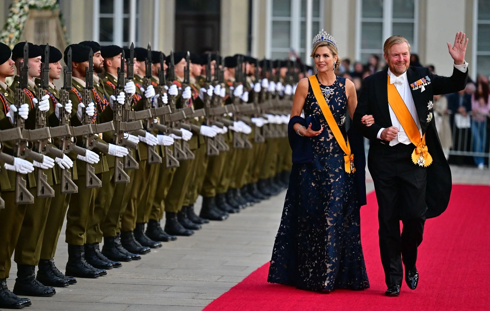 The King and Queen of the Netherlands Attend Gala Dinner in Luxembourg ...